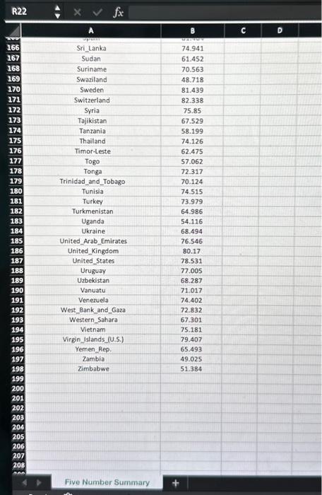 Solved 1. Open the Excel file you submitted last week: | Chegg.com