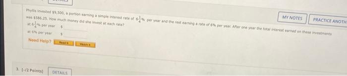 Solved Wa1 15\%Sizs. Row much moner did the itvest at oach | Chegg.com