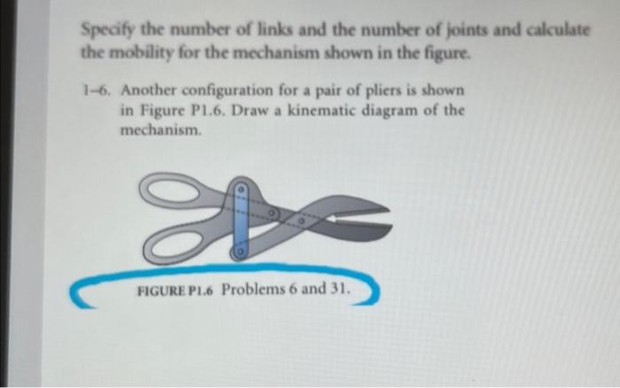 Solved Specify the number of links and the number of joints | Chegg.com