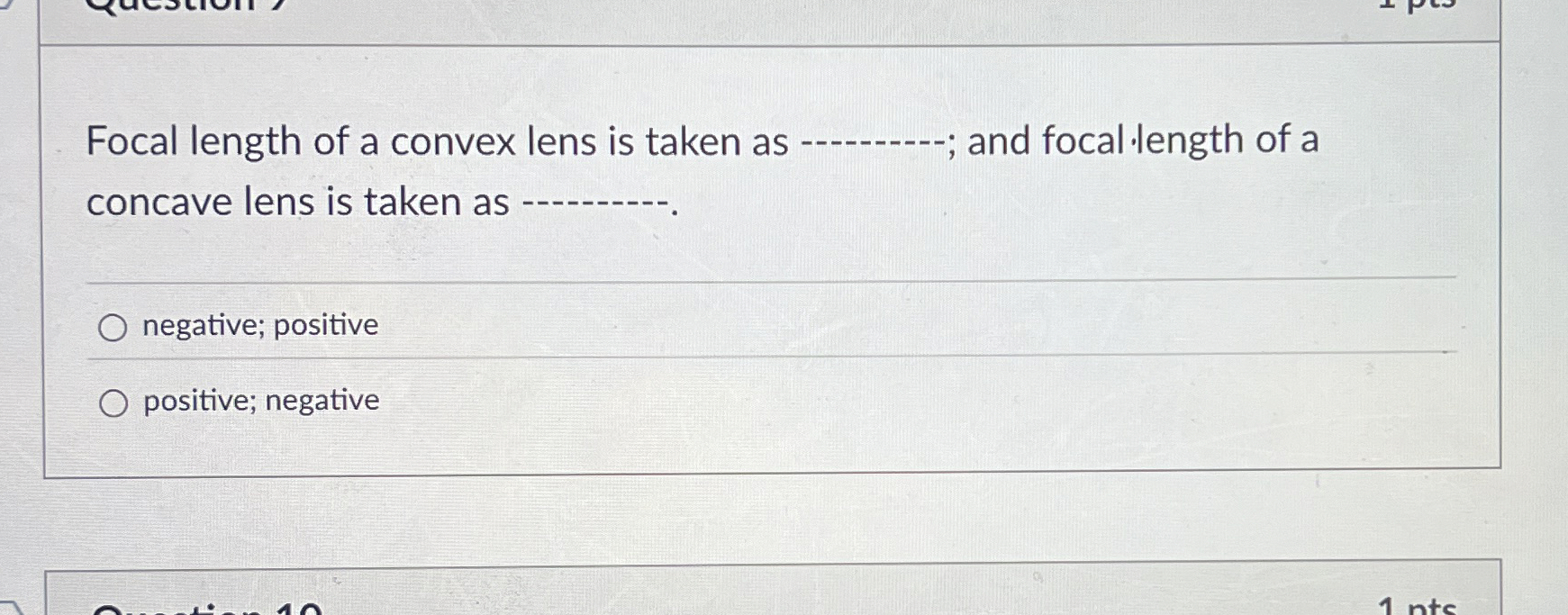 Solved Focal length of a convex lens is taken as q, ﻿; and | Chegg.com