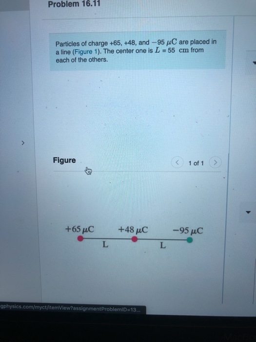 Solved PART A : Calculate the net force on the left charge | Chegg.com