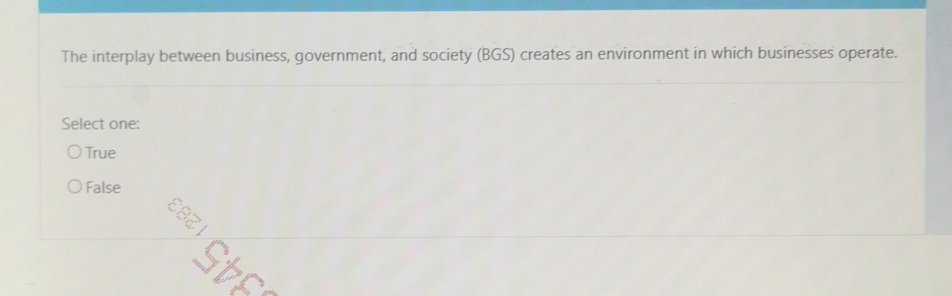 Solved At the deep level business shapes society over | Chegg.com