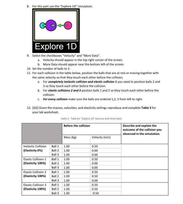 The Simulation We will be using a PhET online | Chegg.com