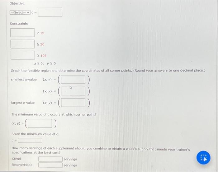 Solved This exercise is based on the following data on four | Chegg.com