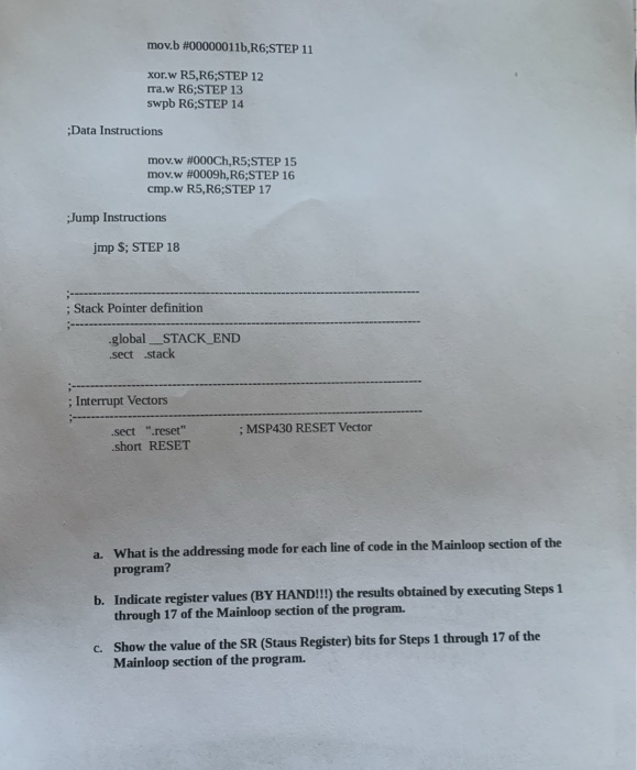 Solved 1. Consider the following program listing that is | Chegg.com