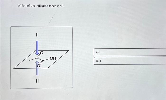 Solved Which of the indicated faces is si? | Chegg.com