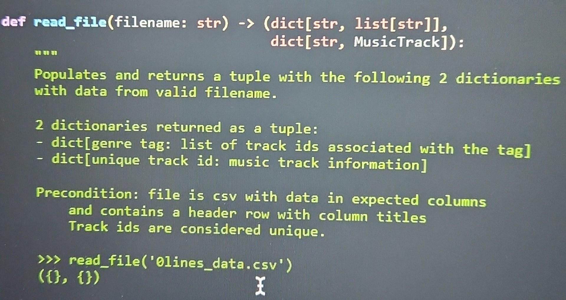 Solved pls design a function in python that returns two | Chegg.com