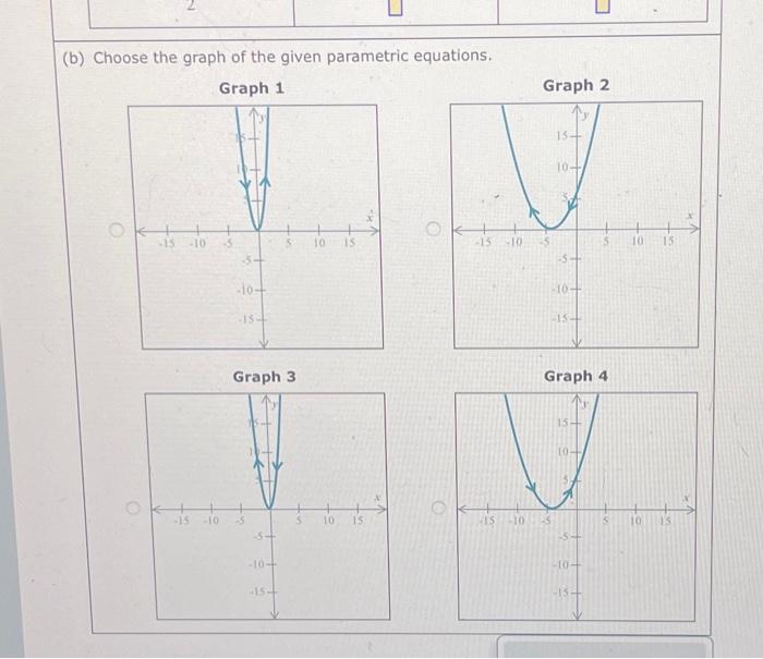 Solved Consider the parametric equations below. Assume that | Chegg.com