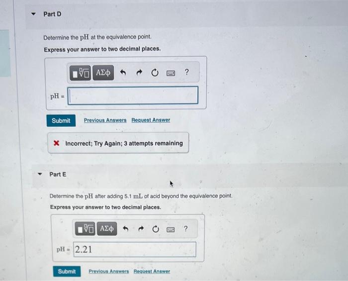 Solved Need help only answering Part D and E. The othe | Chegg.com