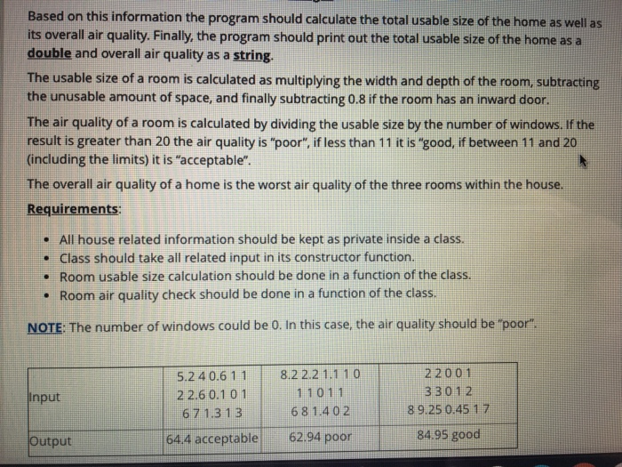 Solved Assignment Write a program that calculates the | Chegg.com ...
