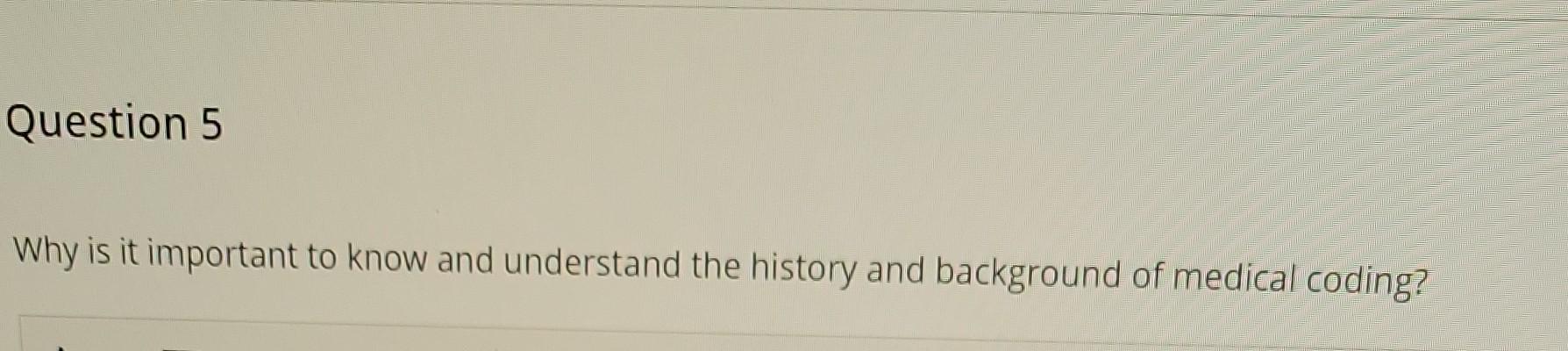 Solved Why is it important to know and understand the | Chegg.com
