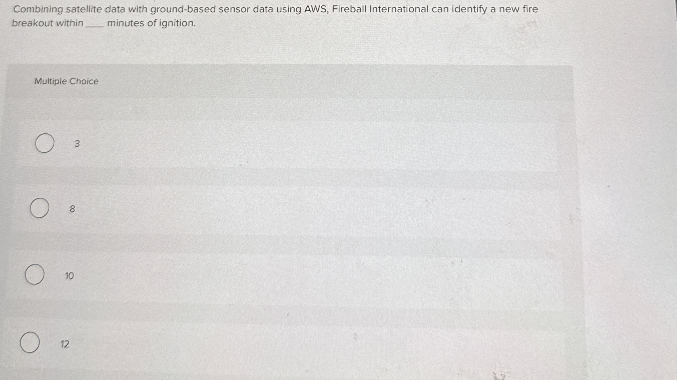 High Quality SOLUTION Combining satellite data with ground-based sensor | Chegg.com