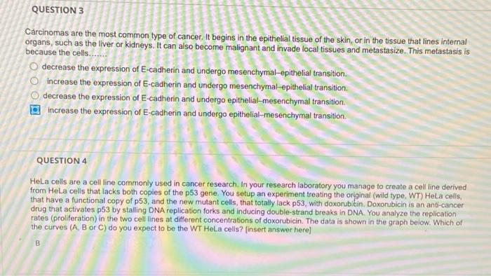 QUESTION 1 A normal healthy person that has | Chegg.com