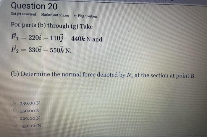 Solved Determine the x, y, z components of internal loading | Chegg.com