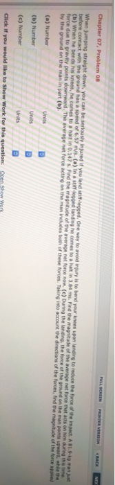 Solved FULL SCREEN PRINTER VERSION 4 BACK NEX Chapter 07, | Chegg.com