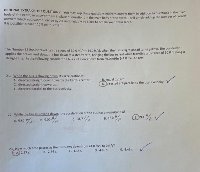 Solved OPTIONAL. EXTRA CREDIT QUESTIONS: You may skip these | Chegg.com