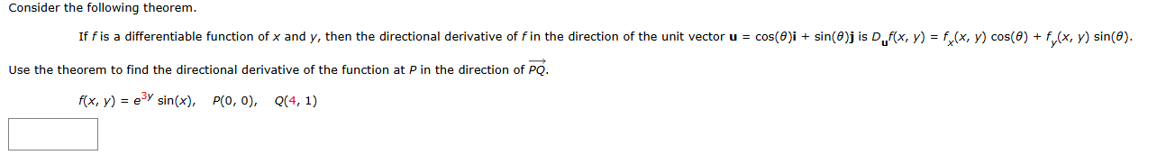 Solved Consider the following theorem.Use the theorem to | Chegg.com
