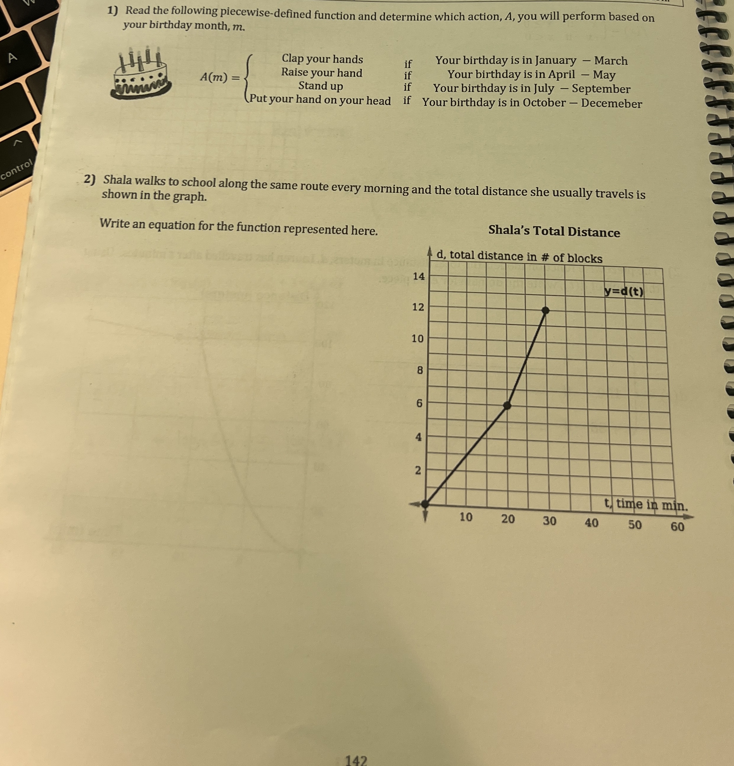 Solved Read the following piecewise-defined function and | Chegg.com