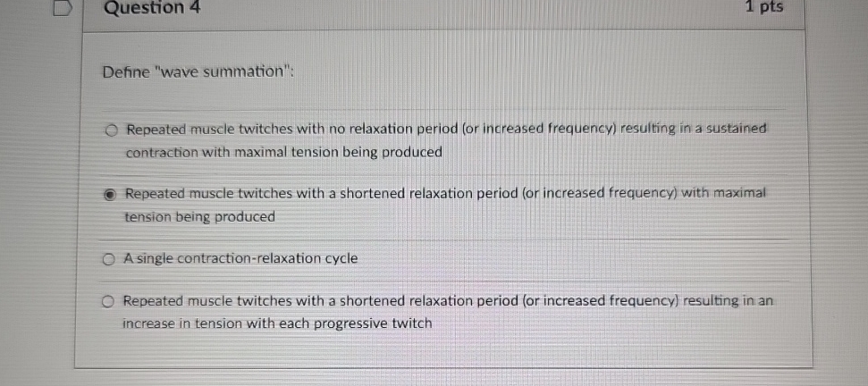 Solved Question 41 ﻿ptsDefine "wave summation":Repeated | Chegg.com