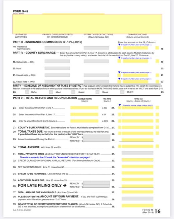 1. Aloha Gift BoxesYou are the sole proprietor and | Chegg.com