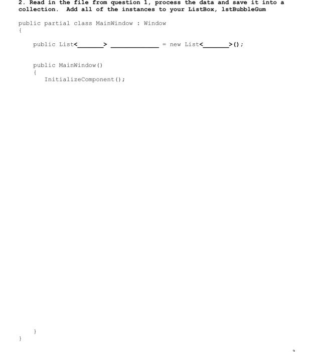 Solved Public Class I 1 Create A Class That Will Be Able 4152