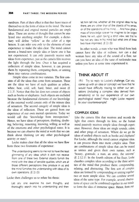 For a total of 10 homework points, read the Spinoza, | Chegg.com