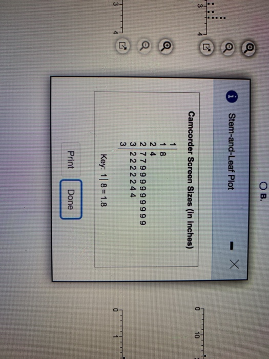 Display the accompanying data in a dot plot. Describe | Chegg.com
