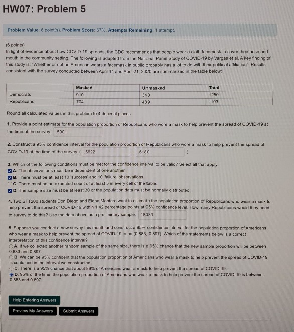 Solved Hw07 Problem 5 Problem Value 6 Points Problem 5528