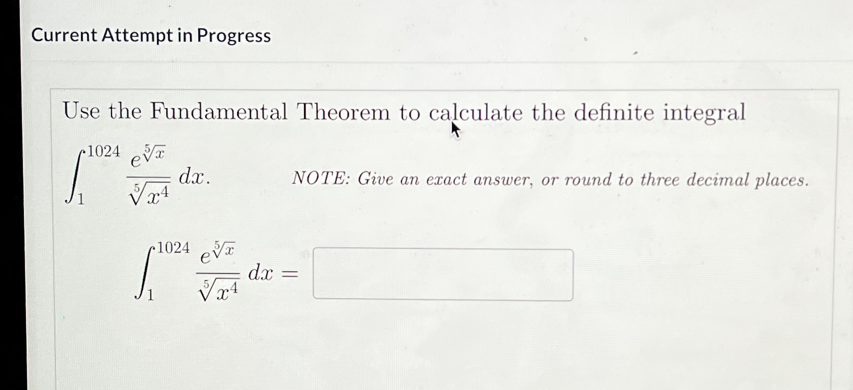 Solved How to solve Current Attempt in ProgressUse the | Chegg.com