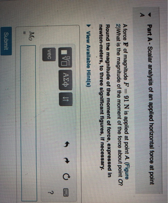 Solved Learning Goal: To apply the scalar formulation of the | Chegg.com