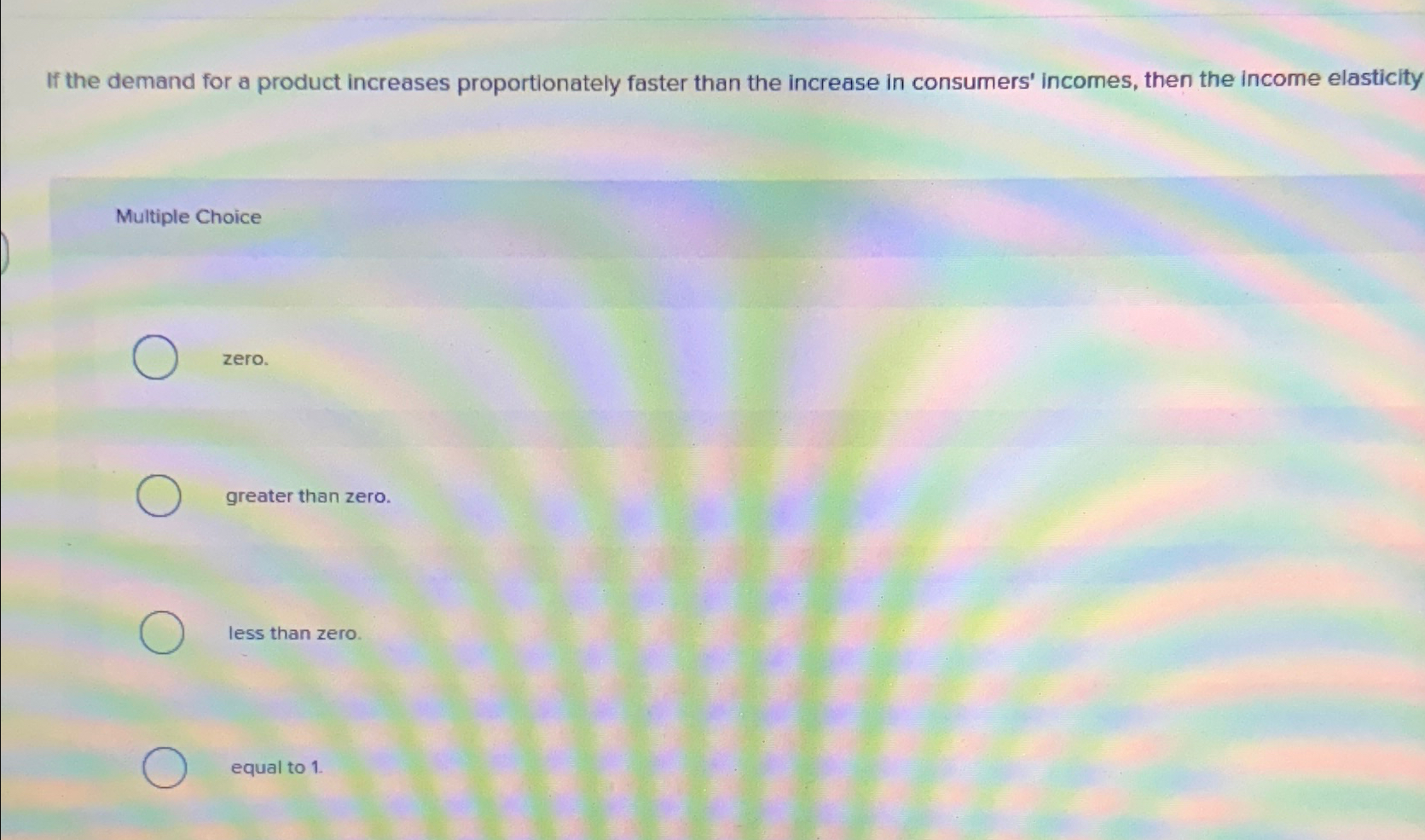 Solved If the demand for a product increases proportionately | Chegg.com