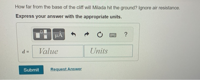 Solved Crickets Chirpy And Milada Jump From The Top Of A