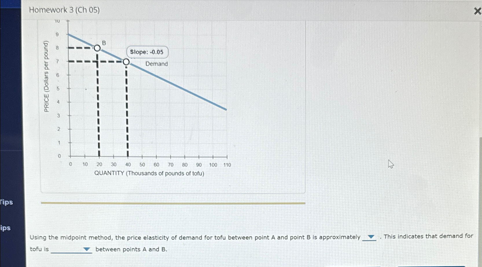 Solved Homework 3 (Ch 05)Using the midpoint method, the | Chegg.com