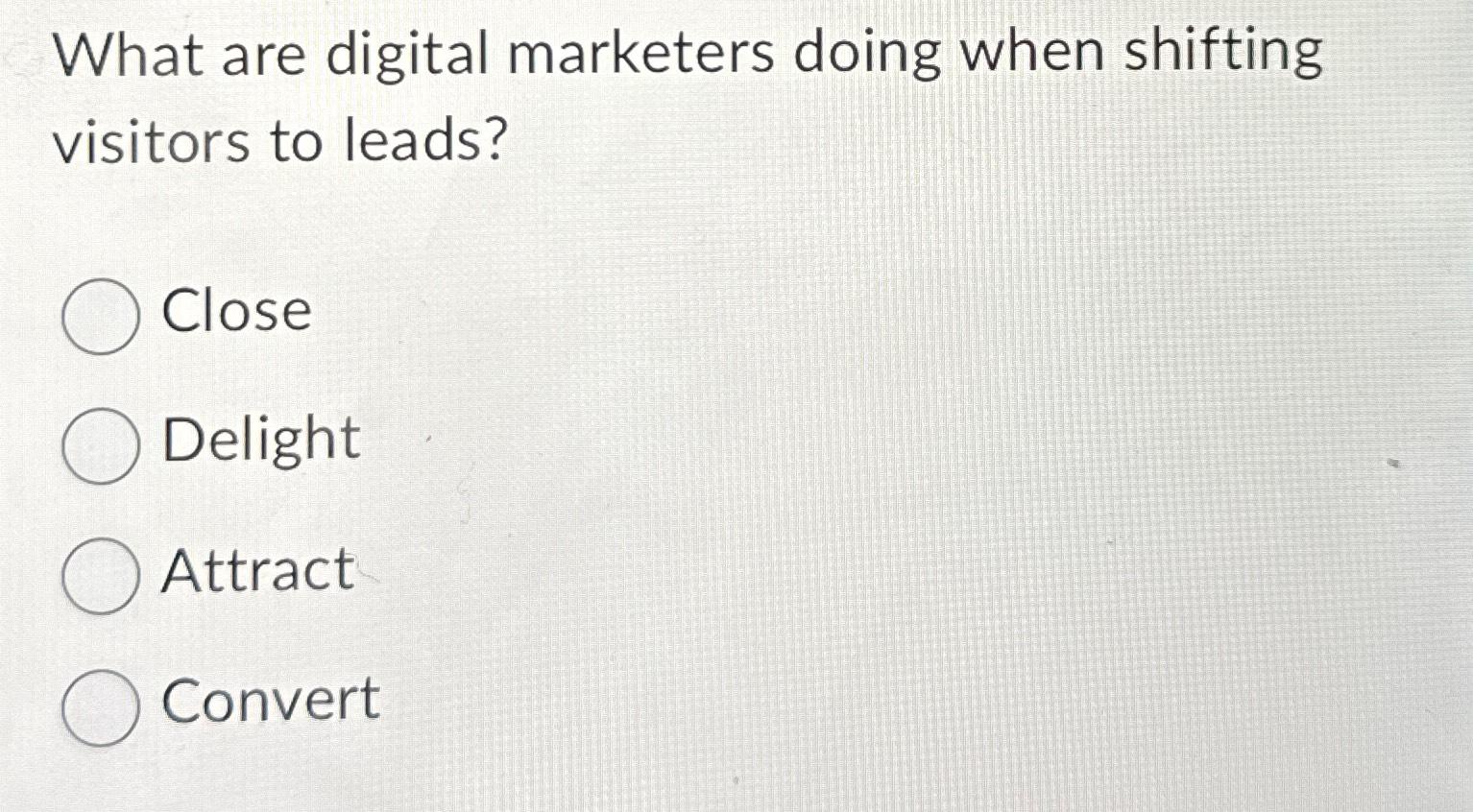 Solved What are digital marketers doing when shifting | Chegg.com