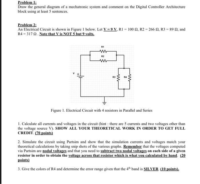 Solved mechatronics HW | Chegg.com