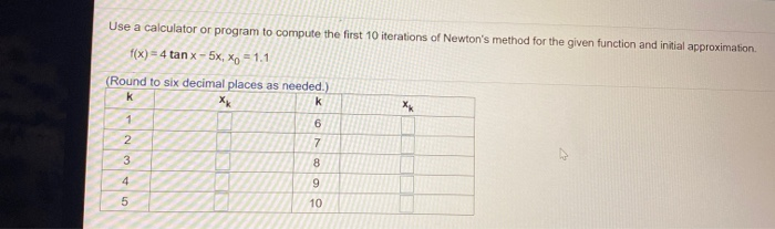Solved Use a calculator or program to compute the first 10 | Chegg.com
