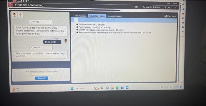 Solved Solve for FYZ2 depreciation on the 2022 income | Chegg.com