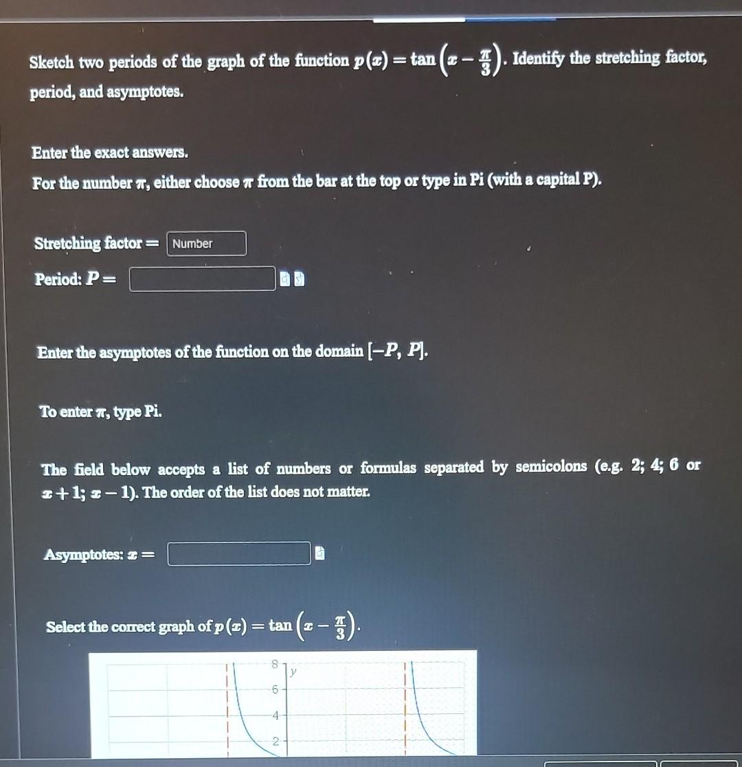 Solved Sketch two periods of the graph of the function p(x) | Chegg.com