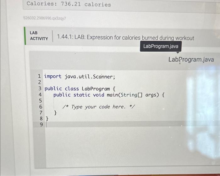 Solved (source): Calories =(( Age ×0.2757)+( Weight | Chegg.com