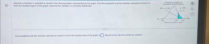 Solved Assuree a enember is selecthd at randam lrom the | Chegg.com