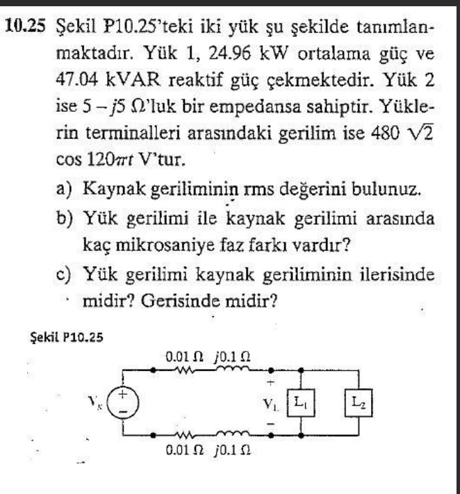 Solved 10.25 ﻿Sekil P10.25'teki iki yük şu şekilde | Chegg.com