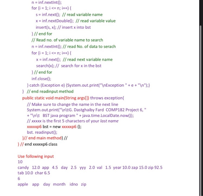 Solved Write An Efficient Java Program Xxxxxp6java To Read 0982