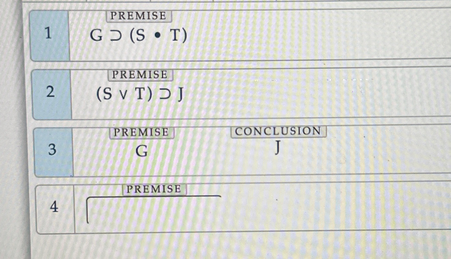 derive the conclusion from the premises | Chegg.com