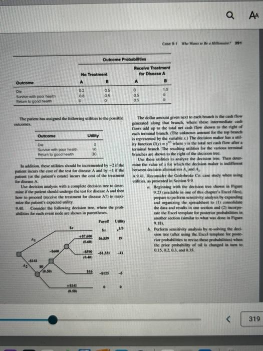 Solved A 9.39. Dr. Switzer has a seriously ill patient but | Chegg.com