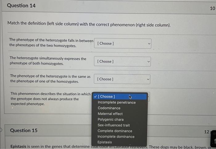 Solved Match the definition (left side column) with the | Chegg.com