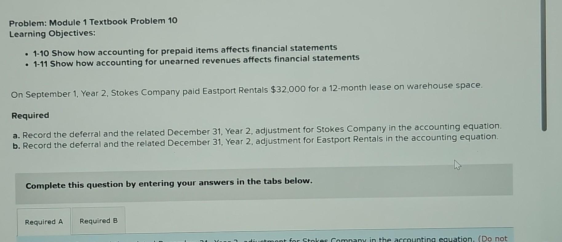 Solved Problem: Module 1 Textbook Problem 10 Learning | Chegg.com