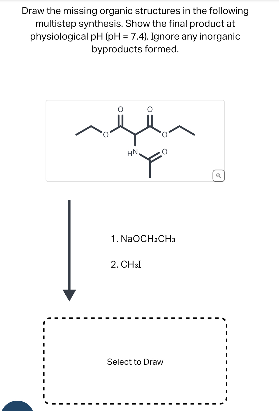 Solved Draw the missing organic structures in the following | Chegg.com