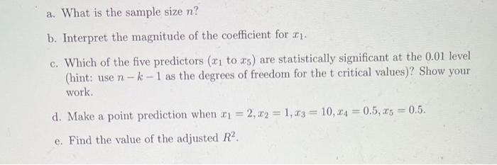 Solved Problem 2. Consider the following partial output from | Chegg.com