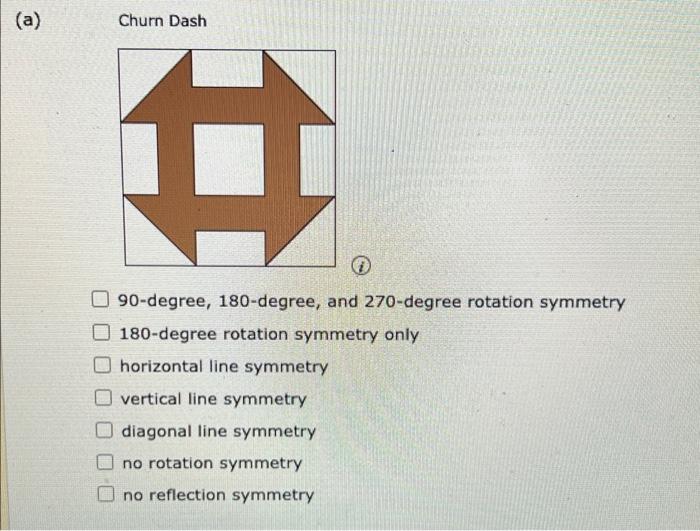 Solved (a) Churn Dash # 90-degree, 180-degree, and | Chegg.com