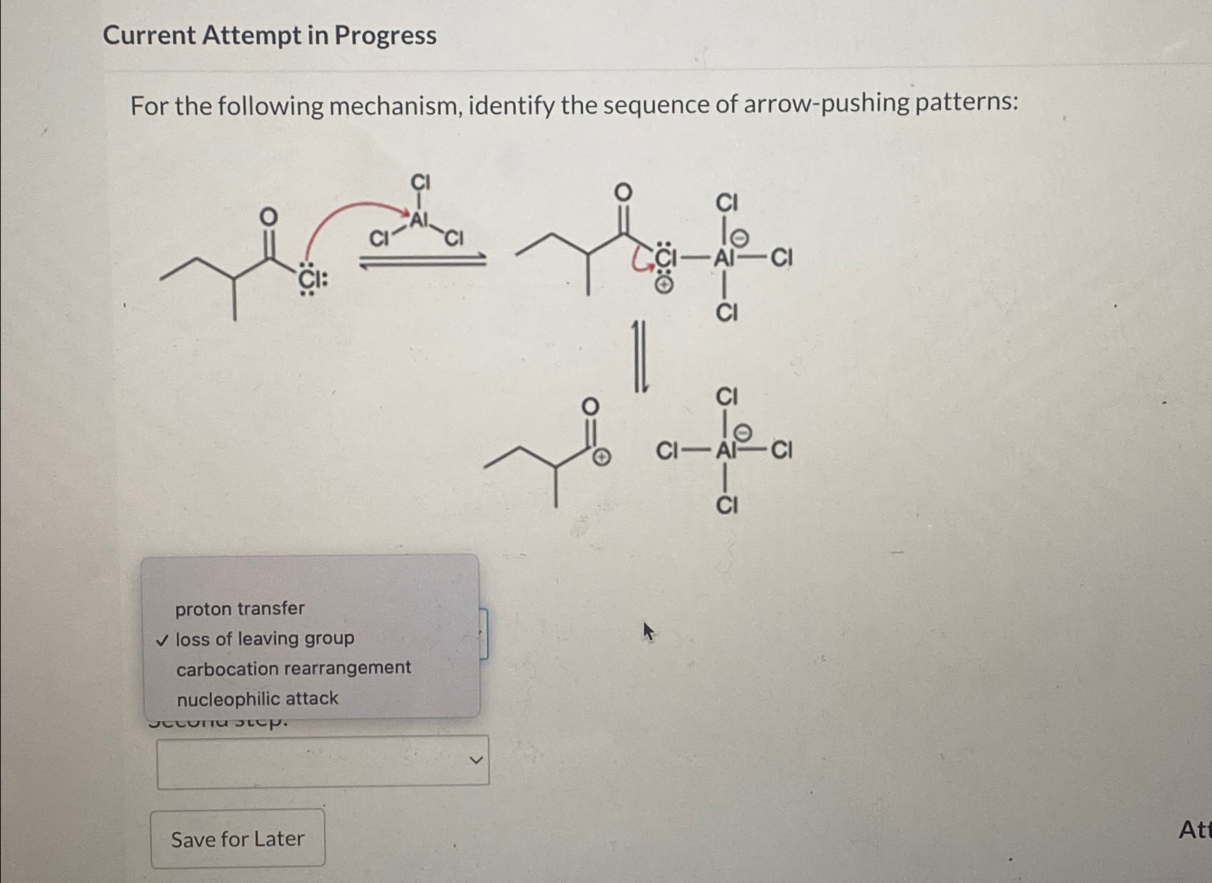 Solved Current Attempt in ProgressFor the following | Chegg.com